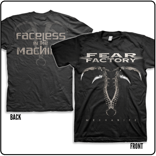 Fear Factory t-shirts | Official Fear Factory Merchandise | Officially ...