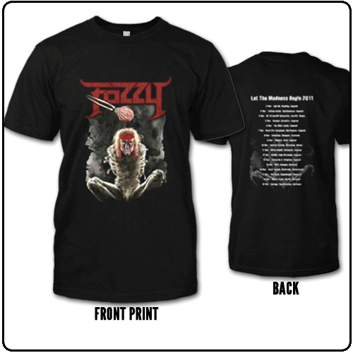 Fozzy | Official Fozzy Merchandise | Officially Licensed Music T shirts ...