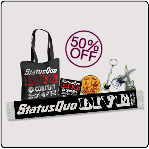 Status Quo | Official Status Quo Merchandise | Officially Licensed ...
