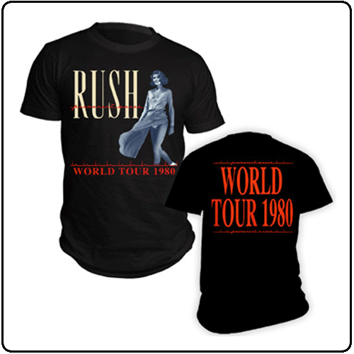 Rush | Official Rush Merchandise | Officially Licensed Music T shirts ...